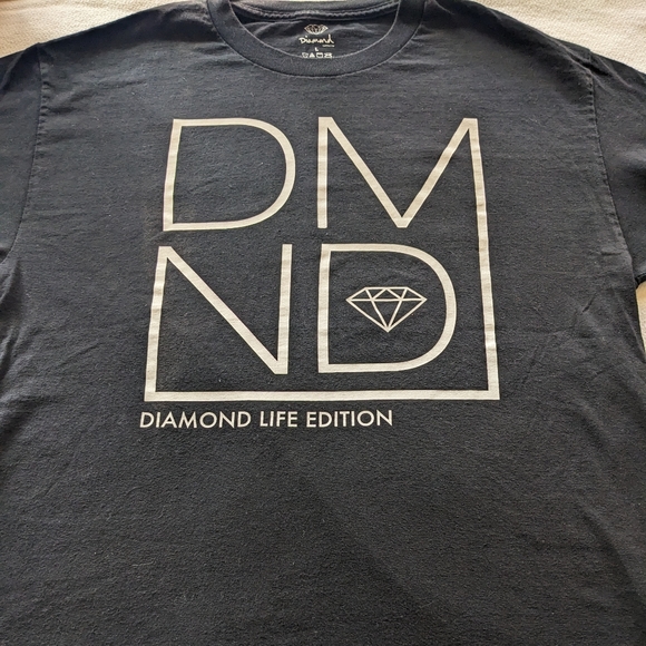 Diamond Supply Co. | Shirts | Diamond Life Edition Large Black Tshirt ...